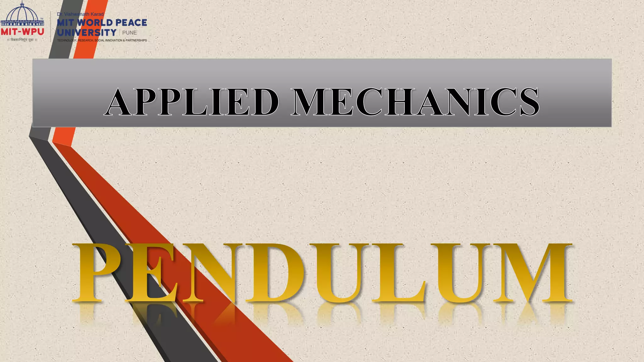 Amc ppt pendulum | PDF | Physics | Science