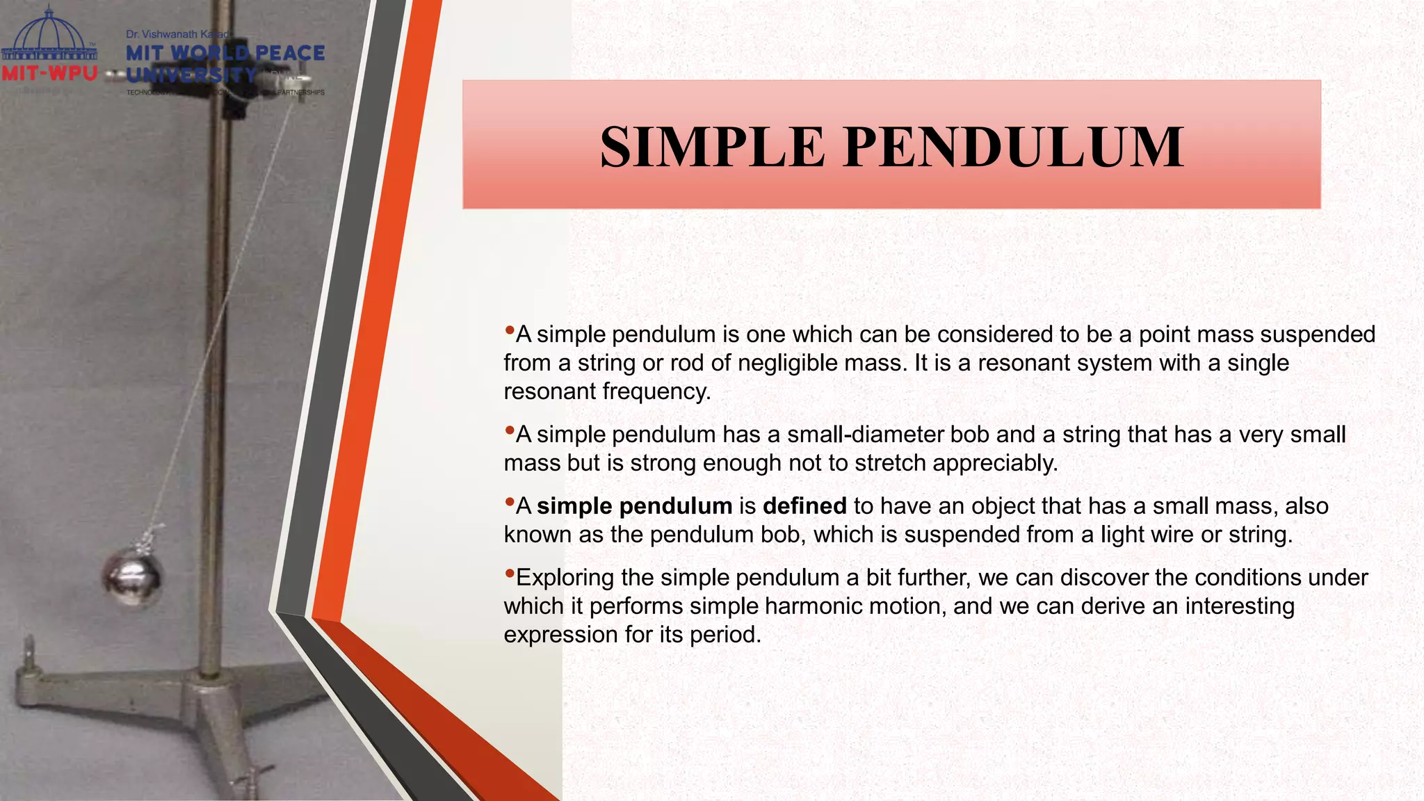 Amc ppt pendulum | PDF | Physics | Science