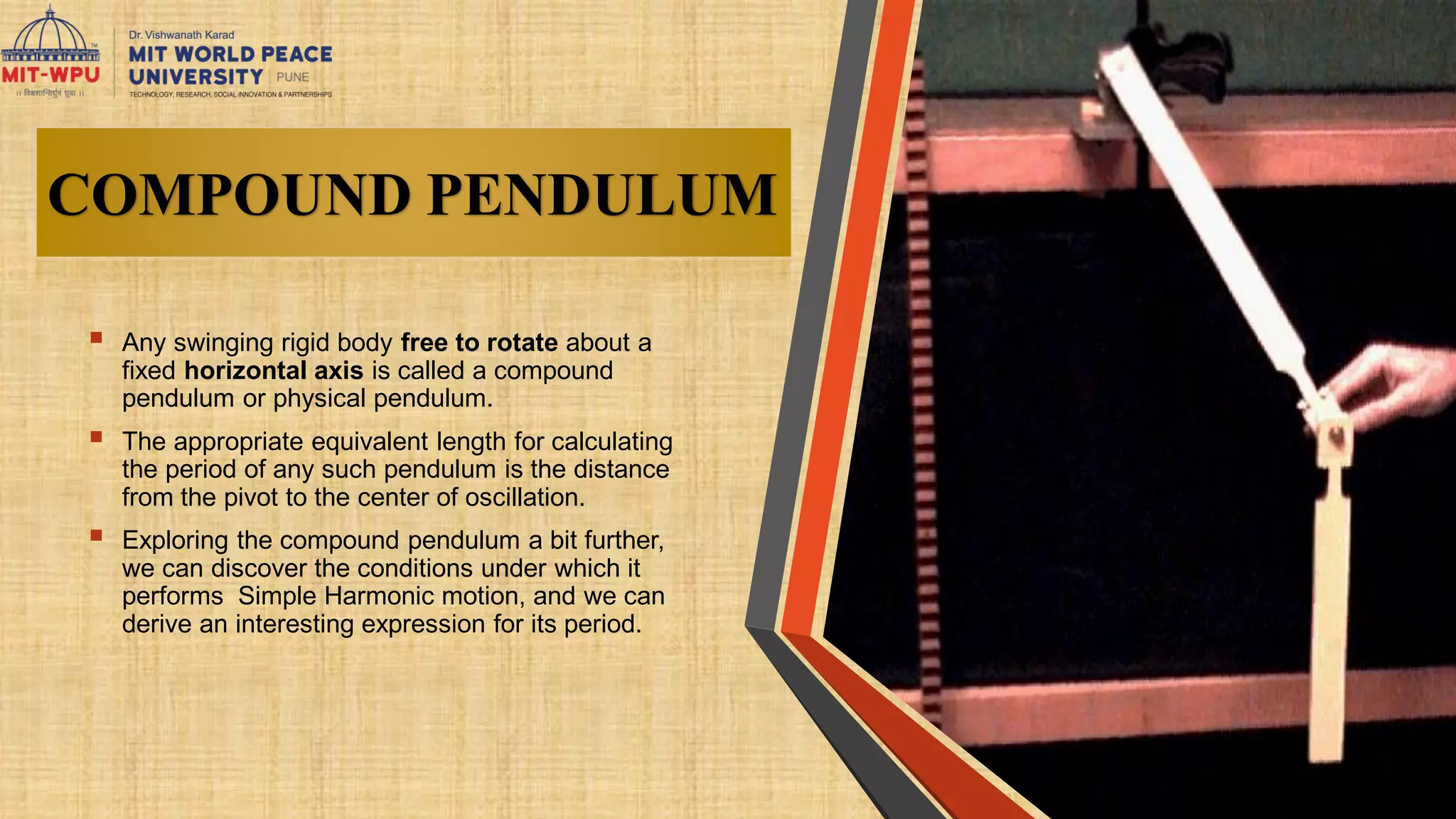 Amc ppt pendulum | PDF | Physics | Science