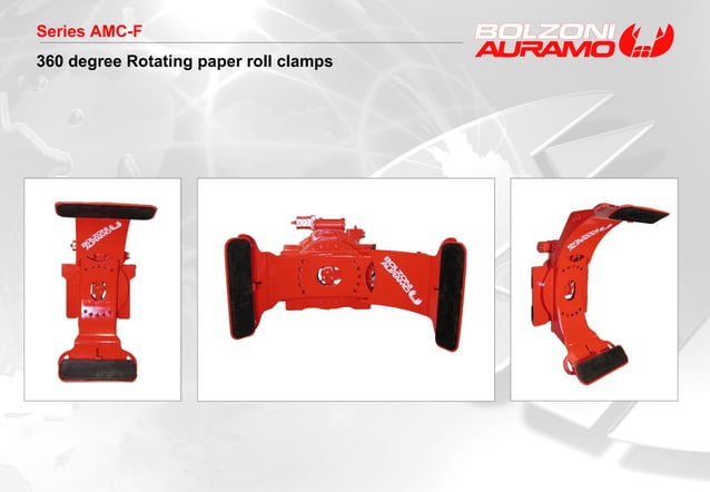 360 Degree Rotating Paper Roll Clamps | PPT