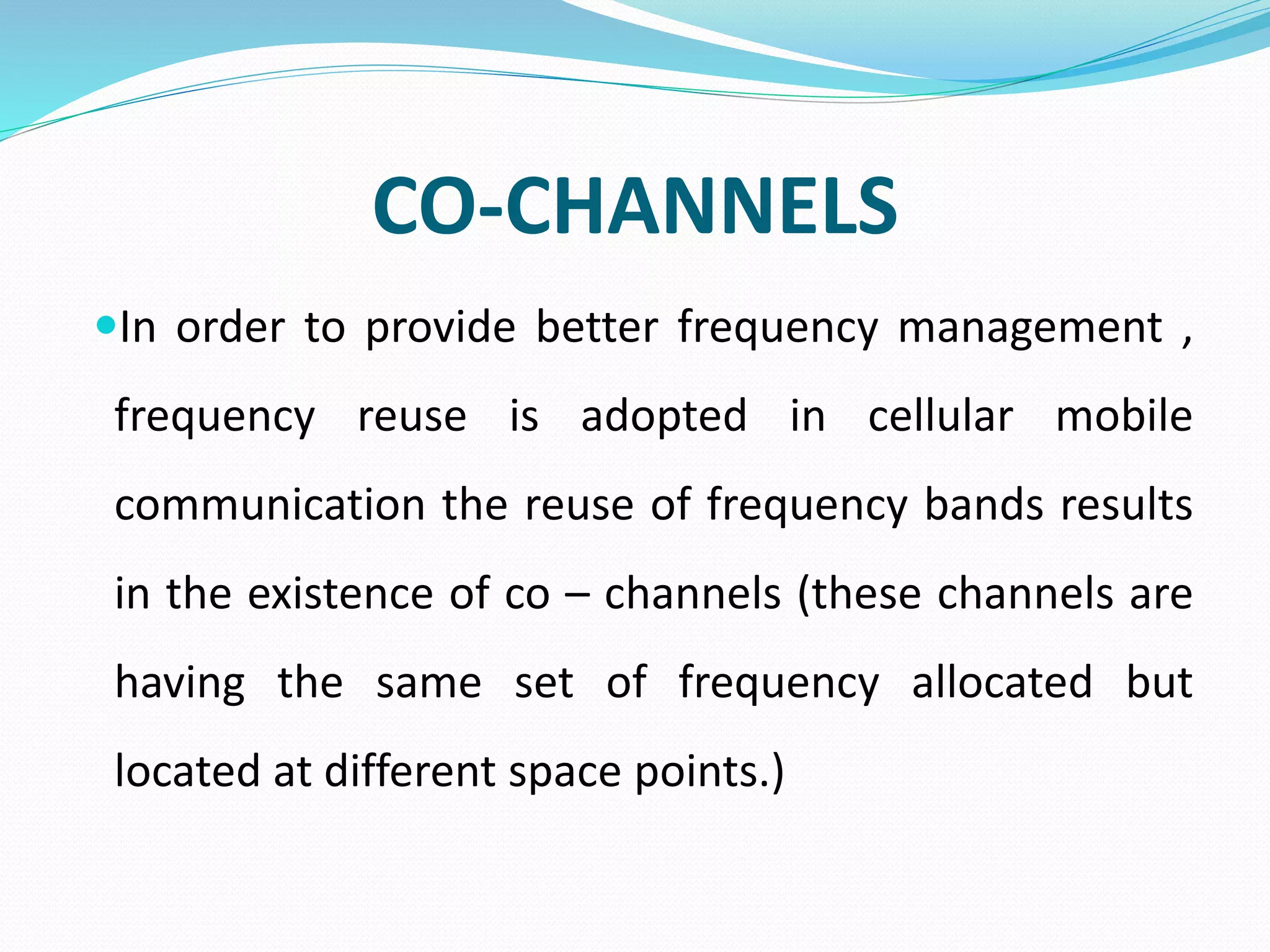 CELLULAR CONCEPTS-SYSTEM DESIGN FUNDAMENTALS | PPTX