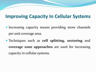CELLULAR CONCEPTS-SYSTEM DESIGN FUNDAMENTALS | PPTX