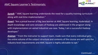 AMC SQUARE LEARNING, HYDERABAD Reviews | PPT