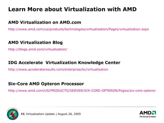 AMD Virtualization -- Take Charge | PPT