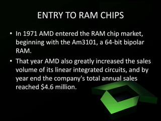 Advanced Micro Devices - AMD | PPTX