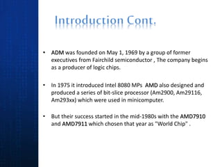 AMD Processor | PPTX