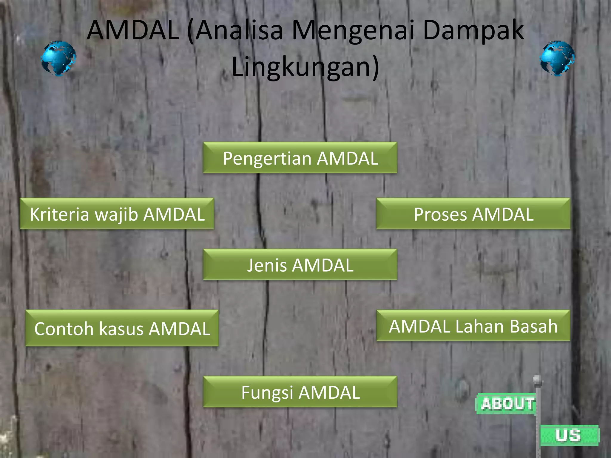 Amdal (analisa mengenai dampak lingkungan) | PPTX