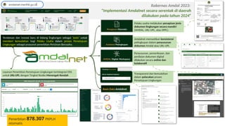 Sosialisasi Amdalnet oleh KLHK 6 Feb 2024* | PPTX