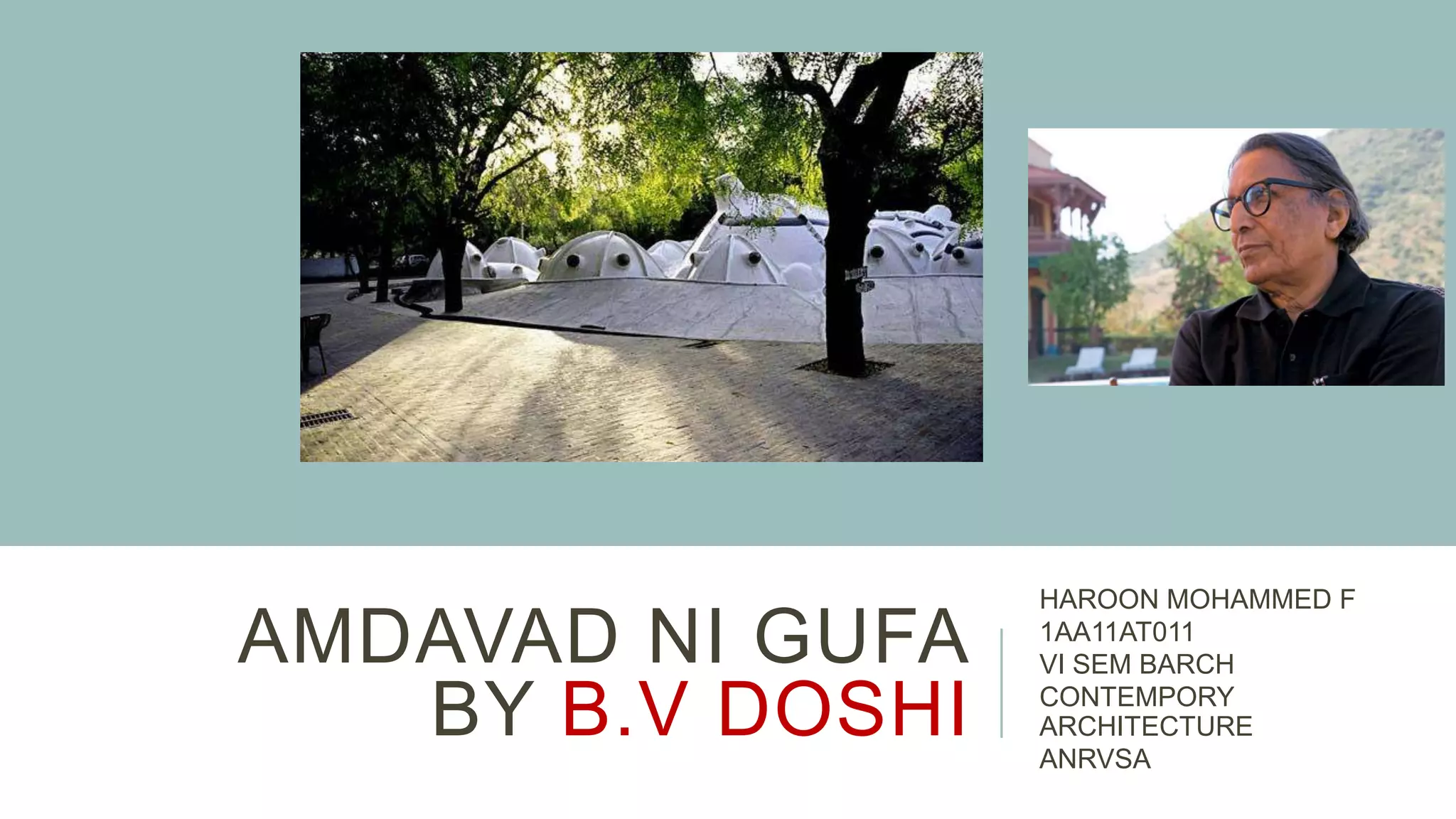 Amdavad ni gufa | PPTX