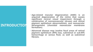 AMD diagnosis and management............ | PPTX