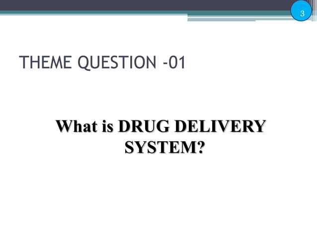 Activation Modulated Drug Delivery System | PPT