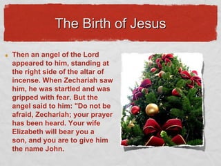 The Birth of Jesus | PPTX