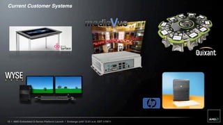 AMD Embedded G-Series Press Presentation | PDF | Operating Systems | Computer Software and ...