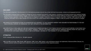 AMD Embedded G-Series Press Presentation | PDF | Operating Systems | Computer Software and ...