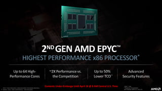 AMD Epyc 7Fx2 Press Deck | PDF