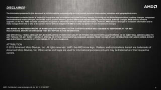 AMD Heterogeneous Uniform Memory Access | PPTX