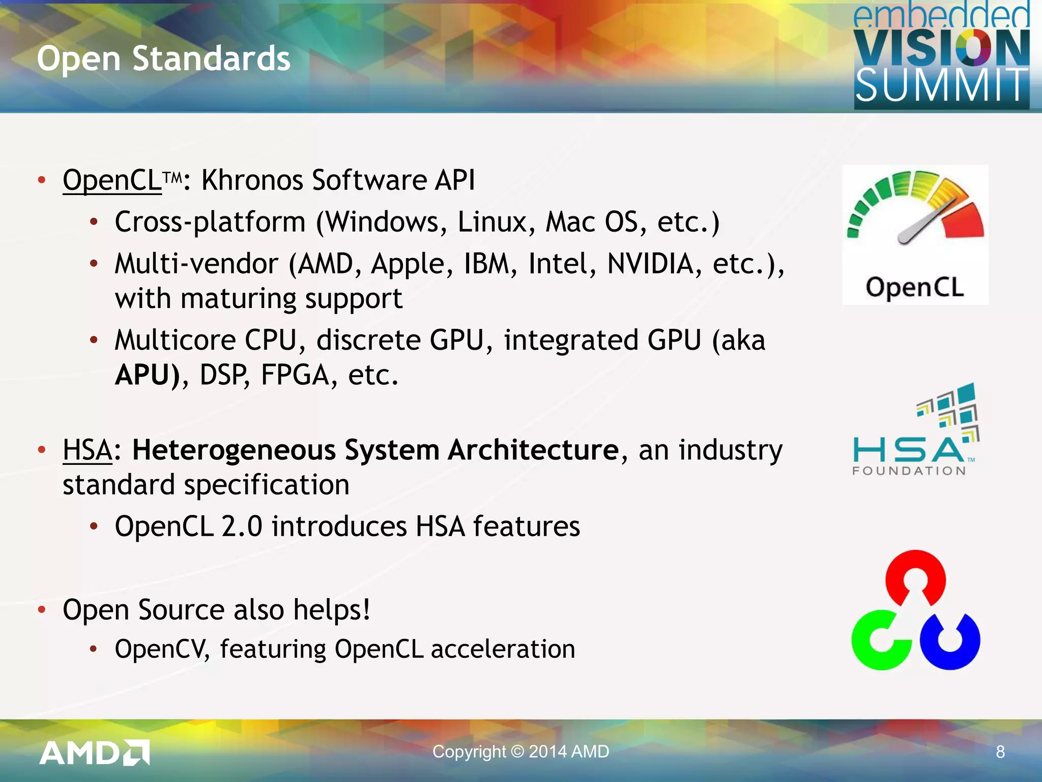 Computer Vision Powered by Heterogeneous System Architecture (HSA) by ...