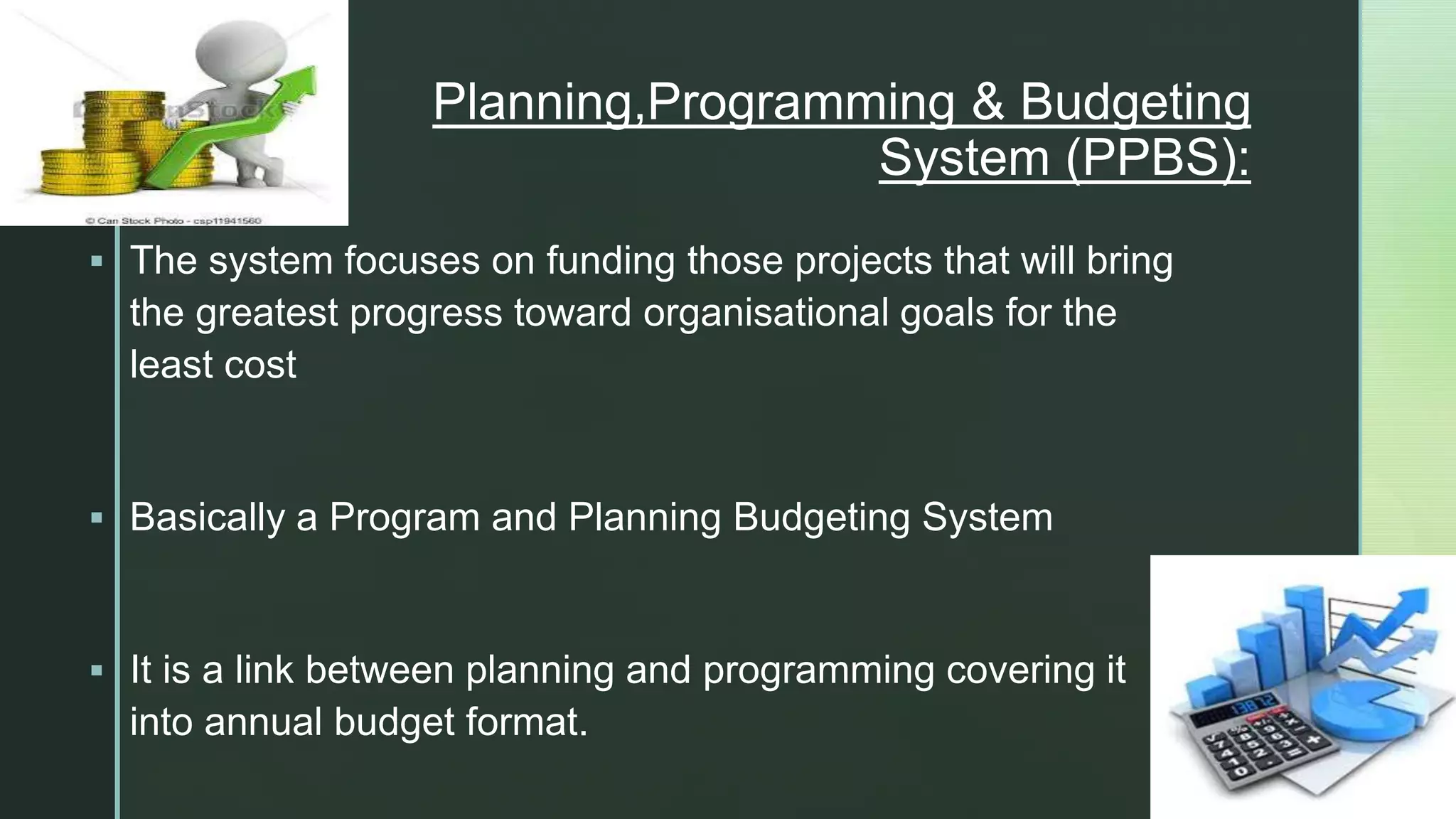 stages of planning, programming and budgeting system (ppbs) | PPTX