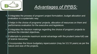stages of planning, programming and budgeting system (ppbs) | PPTX