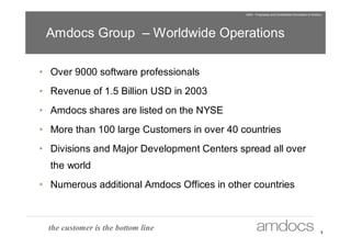 Amdocs cyprus | PDF