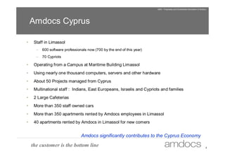 Amdocs cyprus | PPT