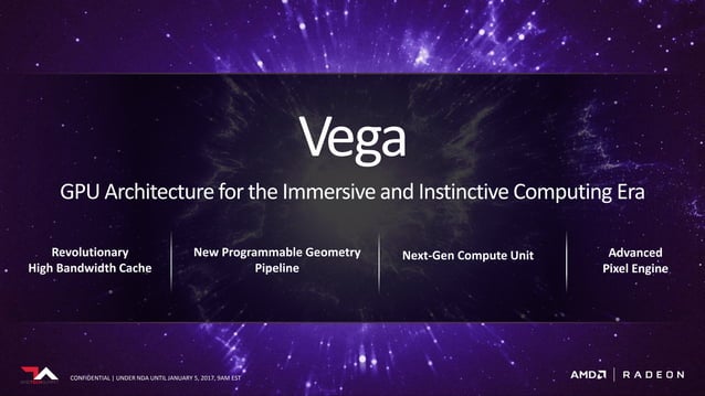 First Look at AMD Vega GPU Architecture | PPT