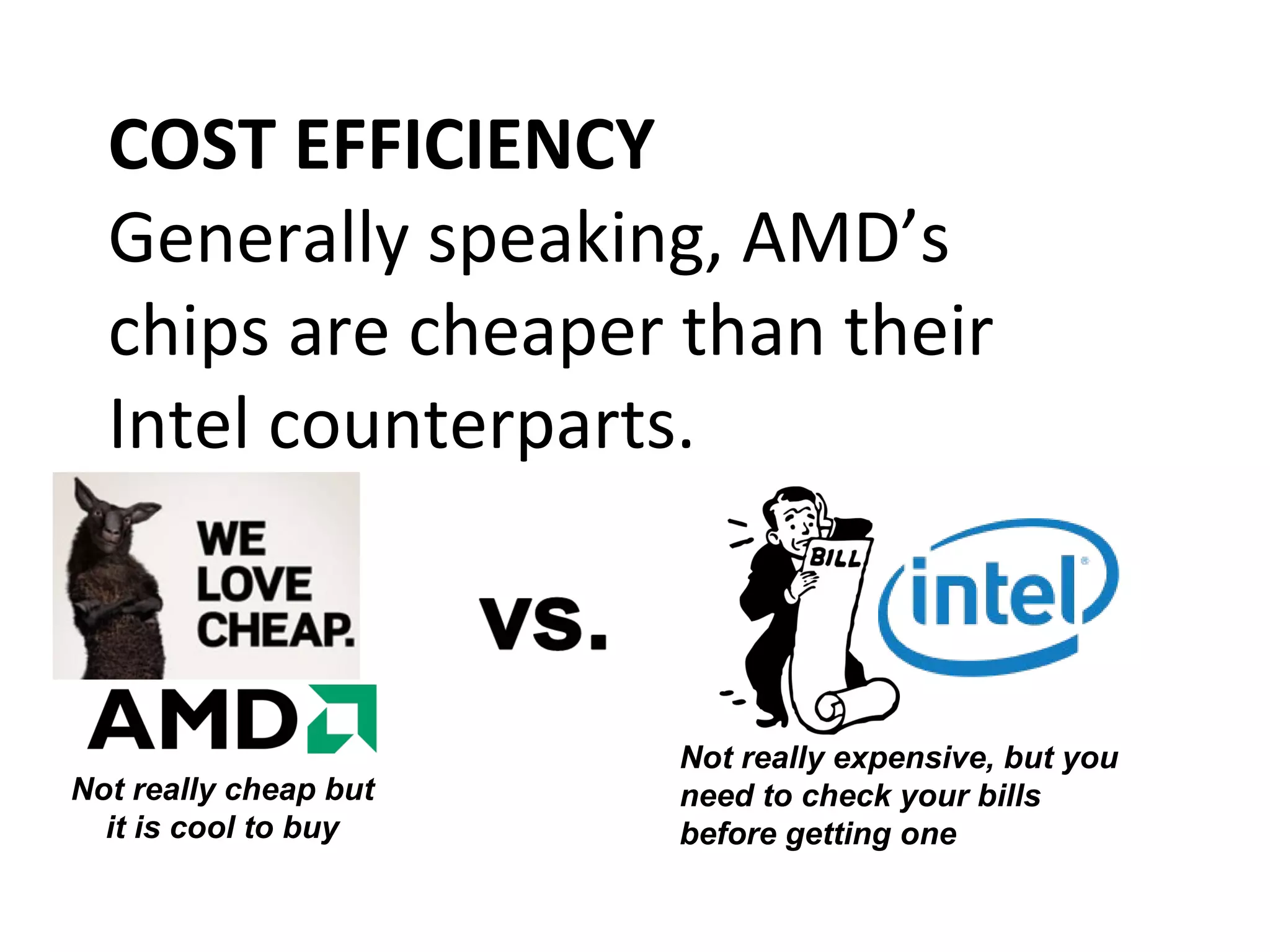 Amd vs intel | PPT