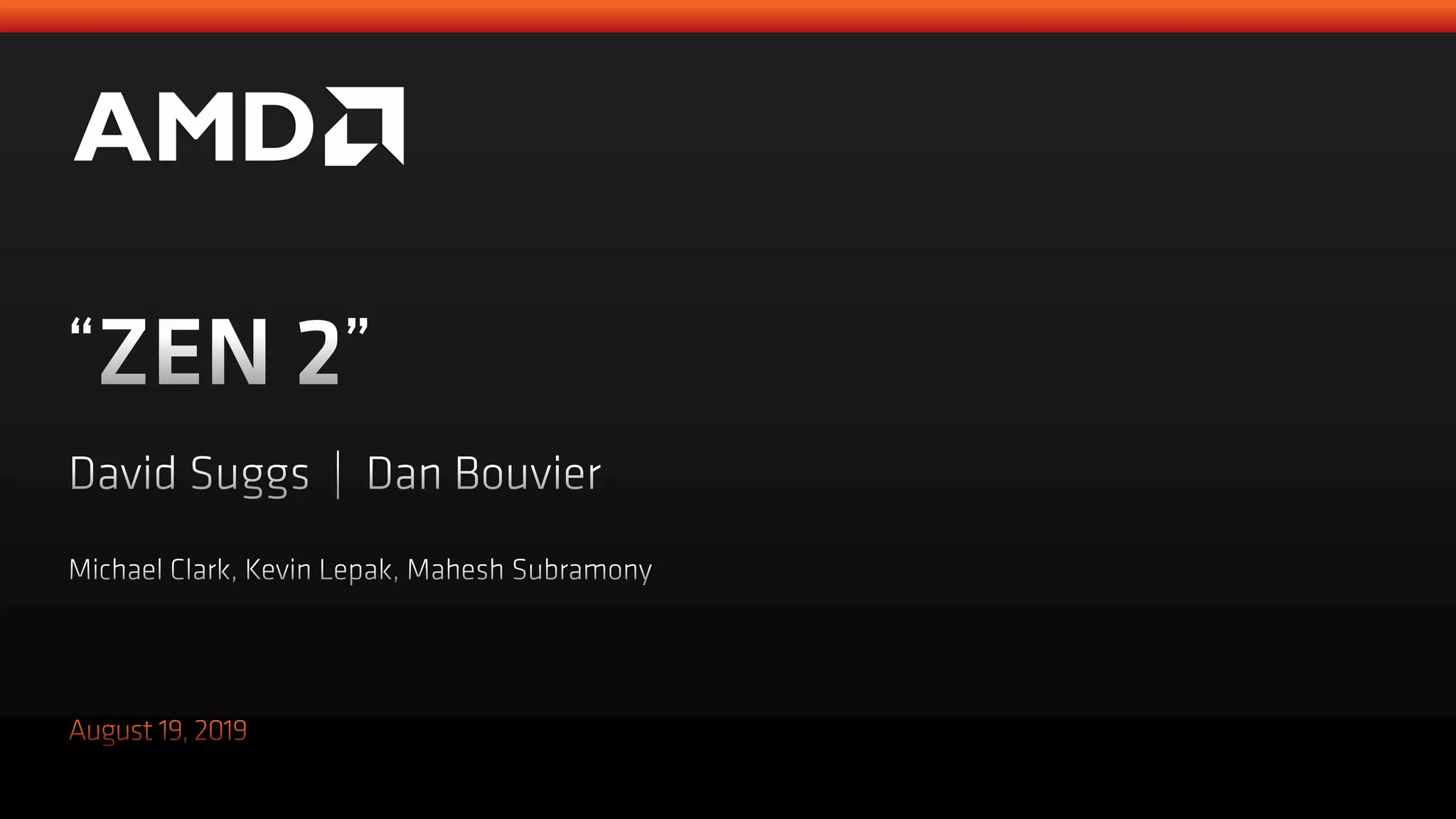 The Path to "Zen 2" | PDF