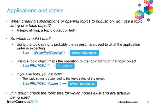 IBM MQ: An Introduction to Using and Developing with MQ Publish/Subscribe | PPT