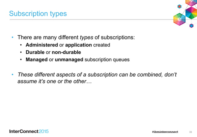 IBM MQ: An Introduction to Using and Developing with MQ Publish/Subscribe | PPT