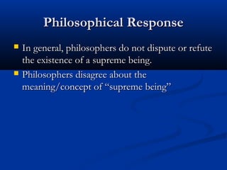 A meaning for existence | PPT