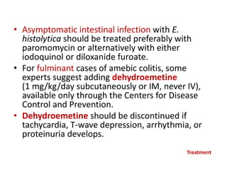 Amebiasis in children | PPTX