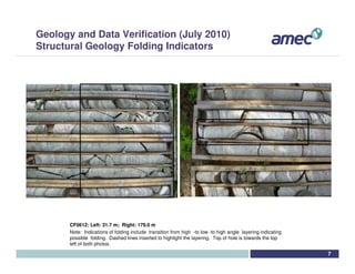 AMEC Site Visit - July 2010 (Part 2 of 2) | PDF | Geology | Science