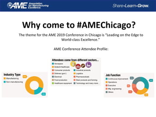 AME Chicago 2019 Conference Preview | PPT