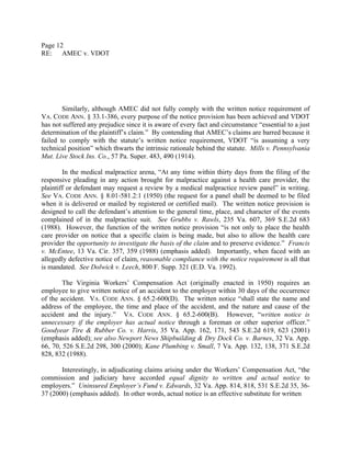 AMEC v. VDOT Opinion 2008 - Justin Ayars | PDF