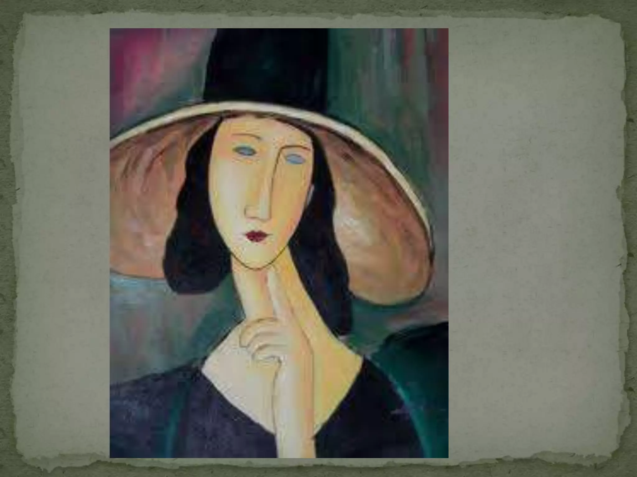 Amedeo modigliani | PPTX | Arts and Crafts | Hobbies & Interests