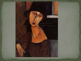 Amedeo modigliani | PPTX | Arts and Crafts | Hobbies & Interests