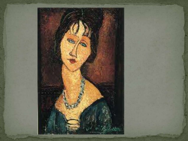 Amedeo modigliani | PPTX | Arts and Crafts | Hobbies & Interests