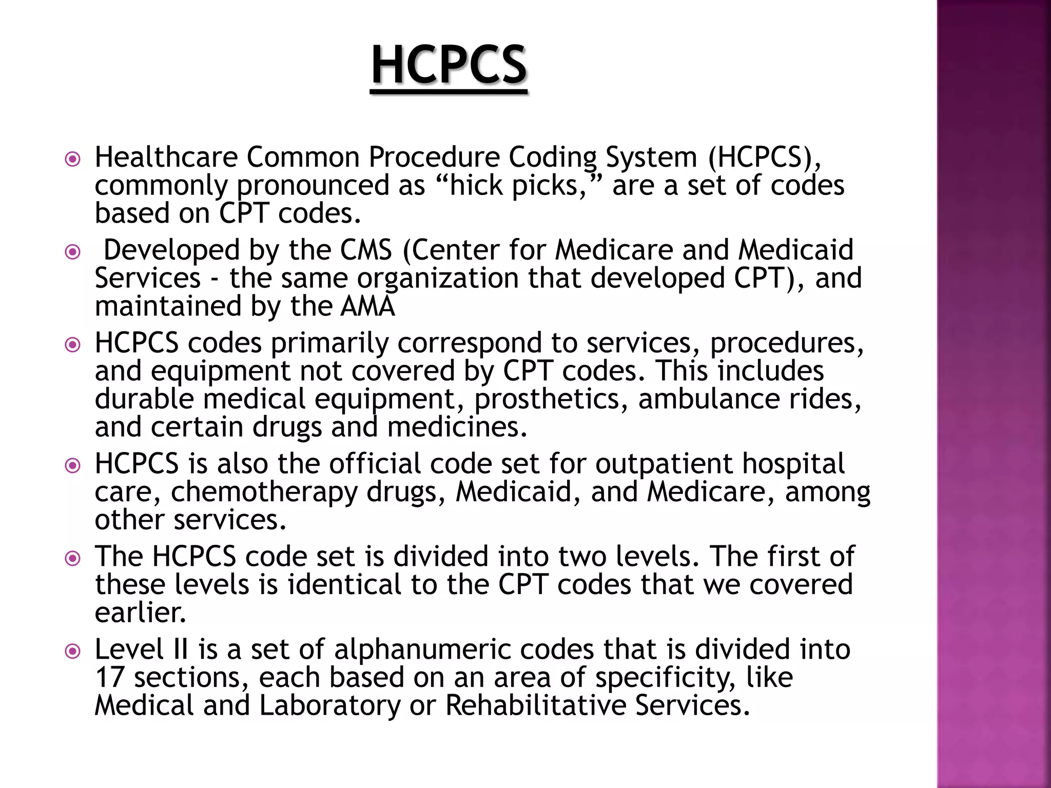 medical coding basic | PPTX
