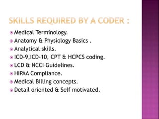 medical coding basic | PPTX
