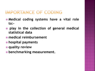 medical coding basic | PPTX