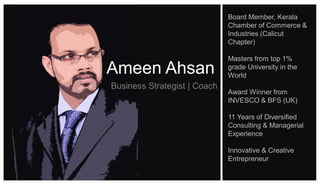 Ameen Ahsan: Consulting Profile | PDF