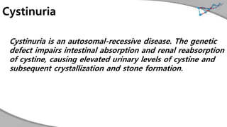cystinuria | PPT