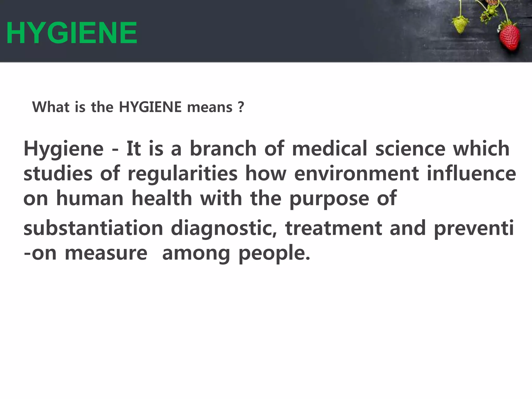 hygiene | PPTX