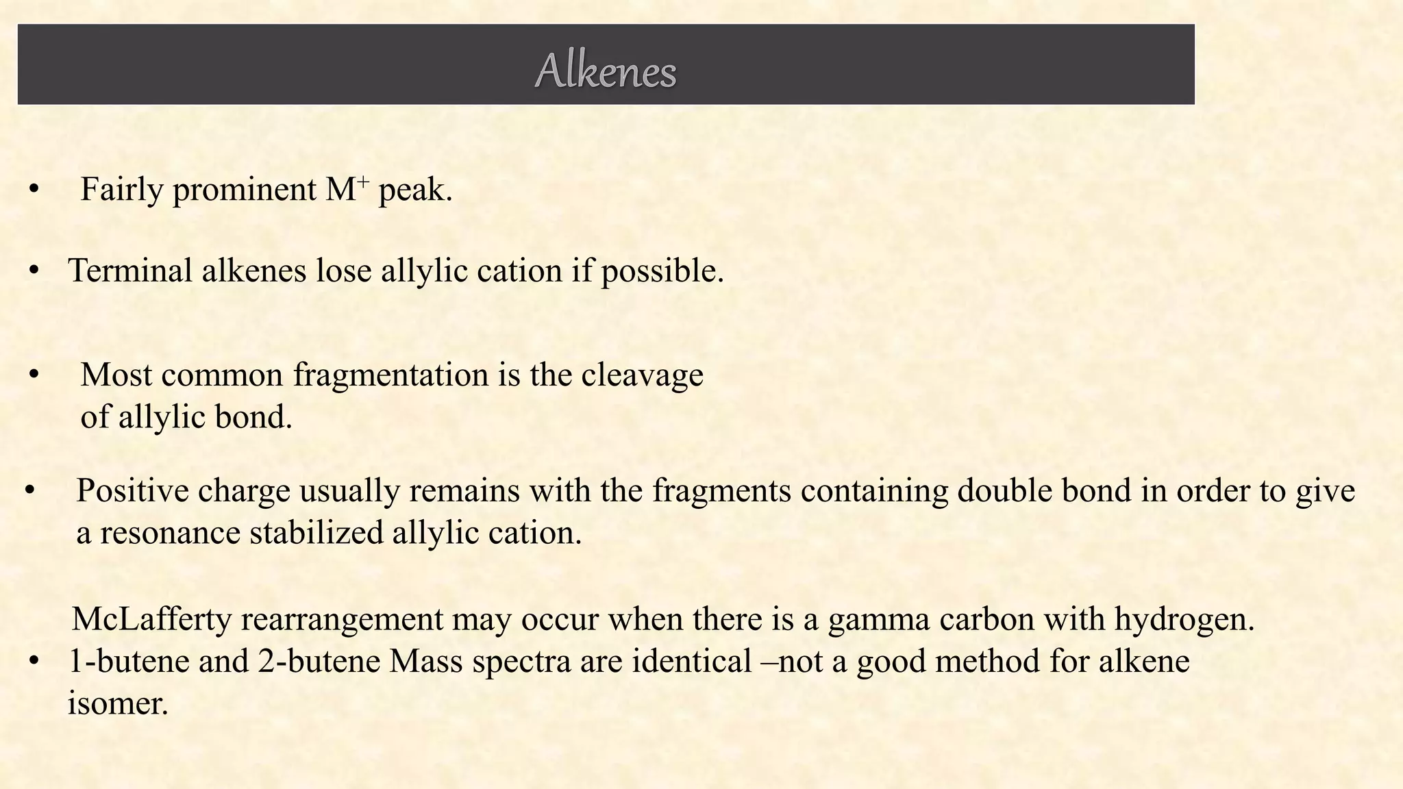 Interpretation Of Organic Molecules By Mass Spectra | PPTX