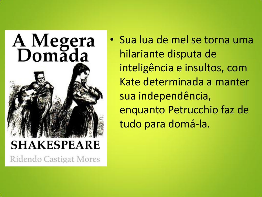 Resumo A Megera Domada - BRAINCP