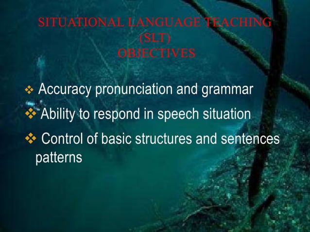 situational language teaching | PPTX