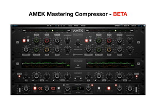 AMEK Mastering Compressor Manual.pdf | Digital Audio | Computer ...