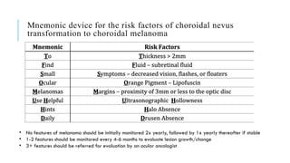Amelanotic Choroidal Nevus - Case Presentation by Toqua Saflo | PPTX ...