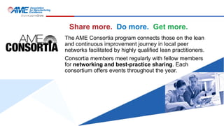 AME Lean Consortia | PPT